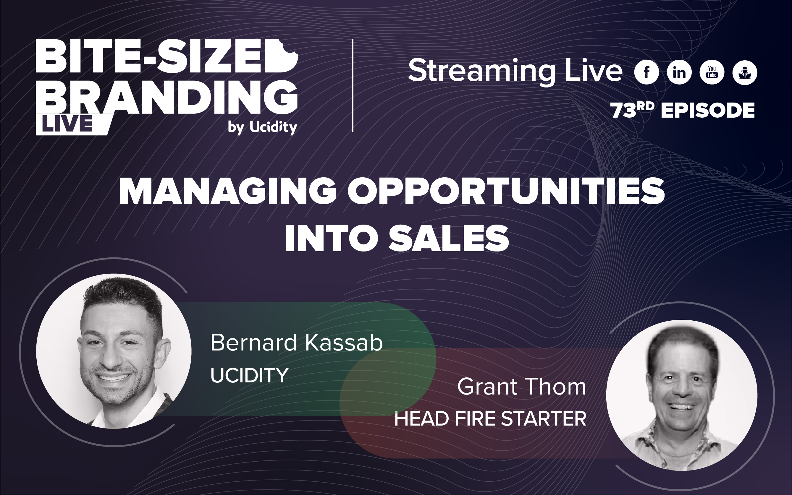 Bite-sized Branding Episode 73 - Managing Opportunities Into Sales